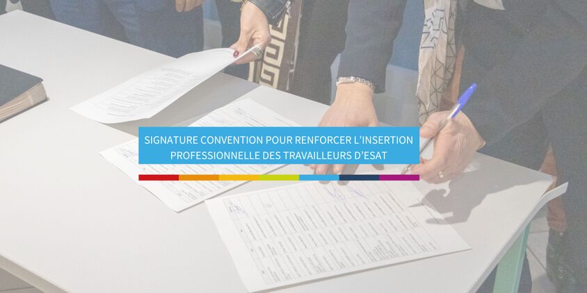 Signature d’une convention pour renforcer l’insertion professionnelle ...